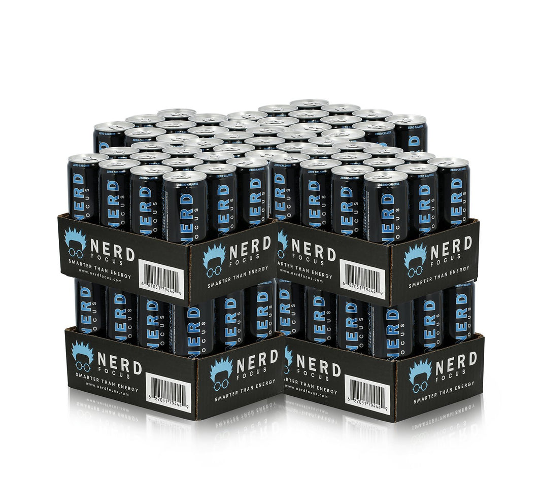 Nerd Focus Energy Drink With Nootropics & Vitamins – NerdFocus