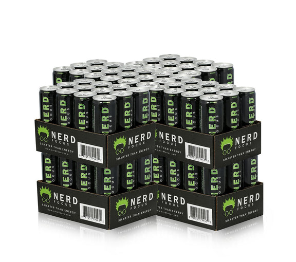 Nerd Focus Energy Drink With Nootropics & Vitamins – NerdFocus